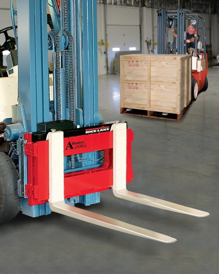 FORK LIFT SCALE - UPLOADS DATA IN REAL-TIME